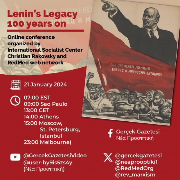 Conference Program-Lenin’s Legacy 100 years on | MARXILAINEN TYÖVÄENLIITTO